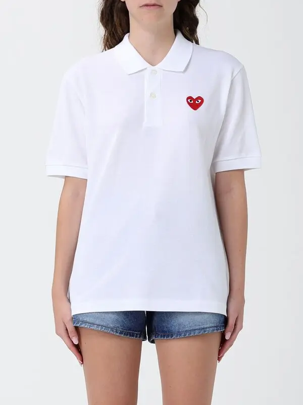 Comme Des Garçons Polo Shirt - White