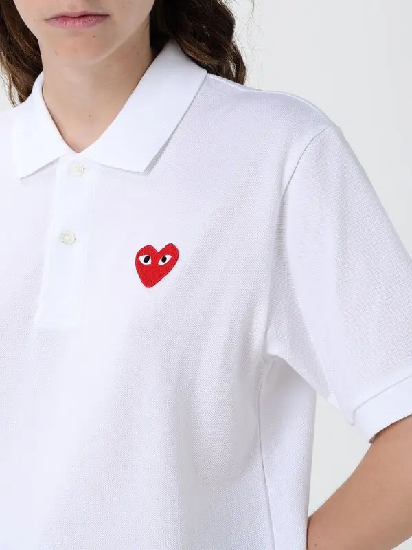 Comme Des Garçons Polo Shirt - White