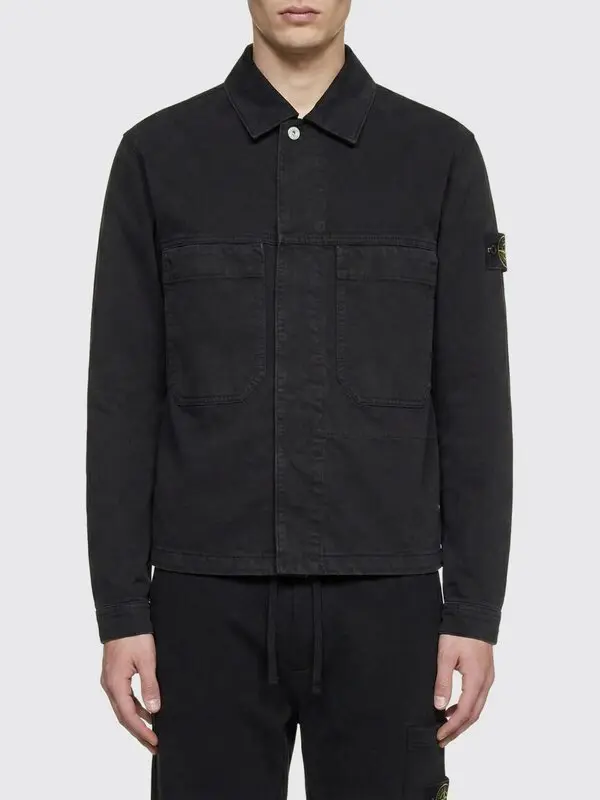 Stone Island Cotton Shirt Jacket