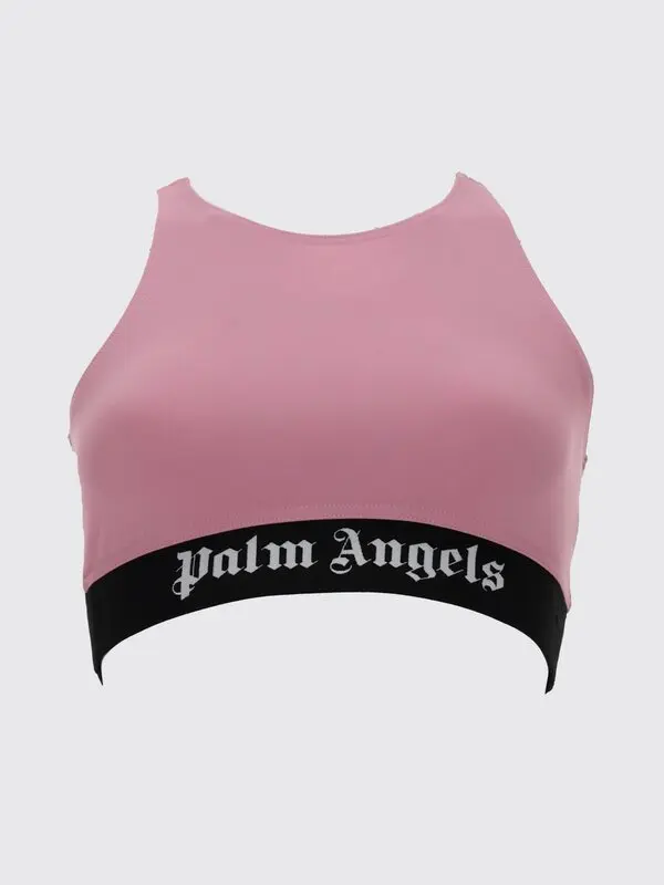 Palm Angels Logo Sports Top - Pink