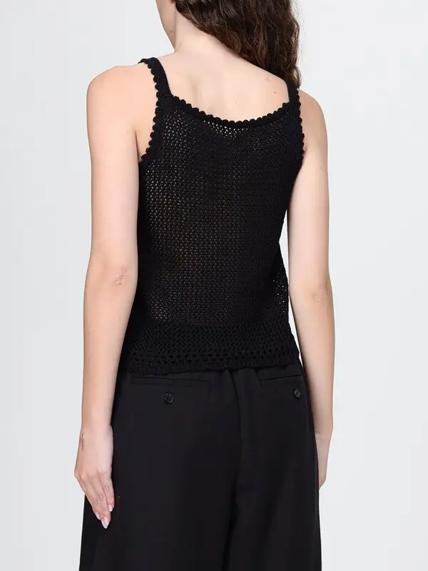 DUNST Crochet Button-up Top