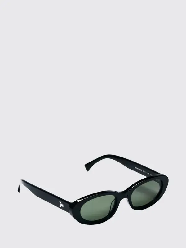 Patrizia Pepe Oval Sunglasses - Black