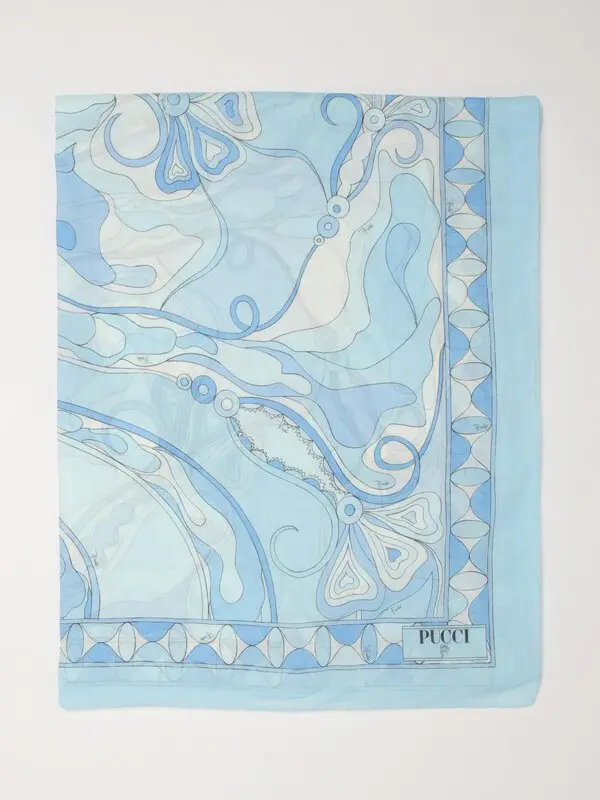 Emilio Pucci Neck Scarf - Gnawed Blue