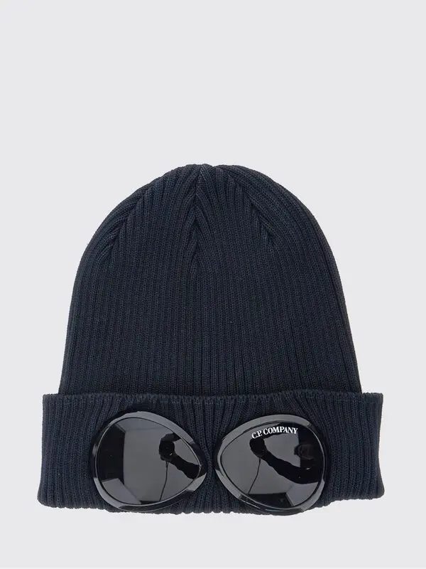 C.P. COMPANY Goggle Beanie - Blue