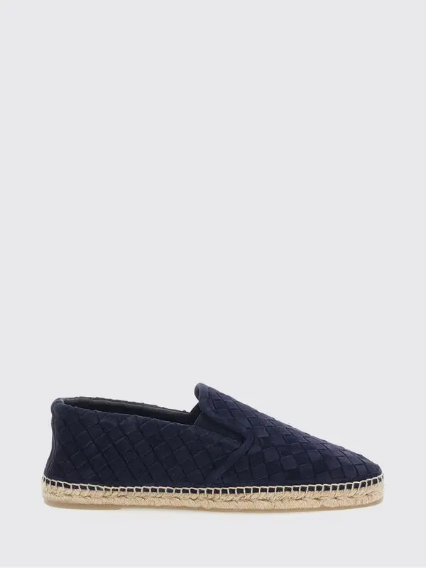 CastaÑer Suede Calfskin Espadrilles With Rubber Sole - Blue