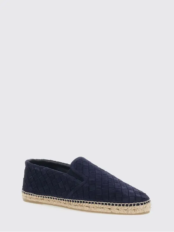 CastaÑer Suede Calfskin Espadrilles With Rubber Sole - Blue