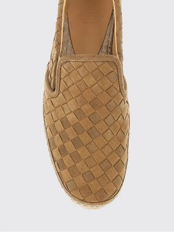 CastaÑer Suede Calfskin Espadrilles With Rubber Sole - Brown