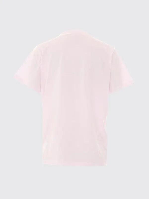 GANNI Graphic Logo Print Cotton T-shirt - White