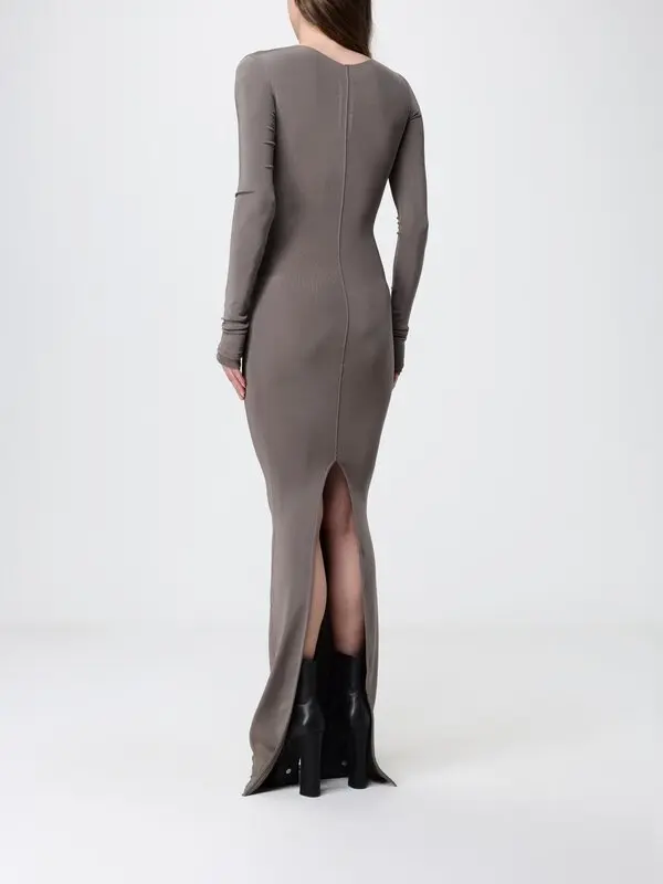 Rick Owens Jersey Dress - Grey