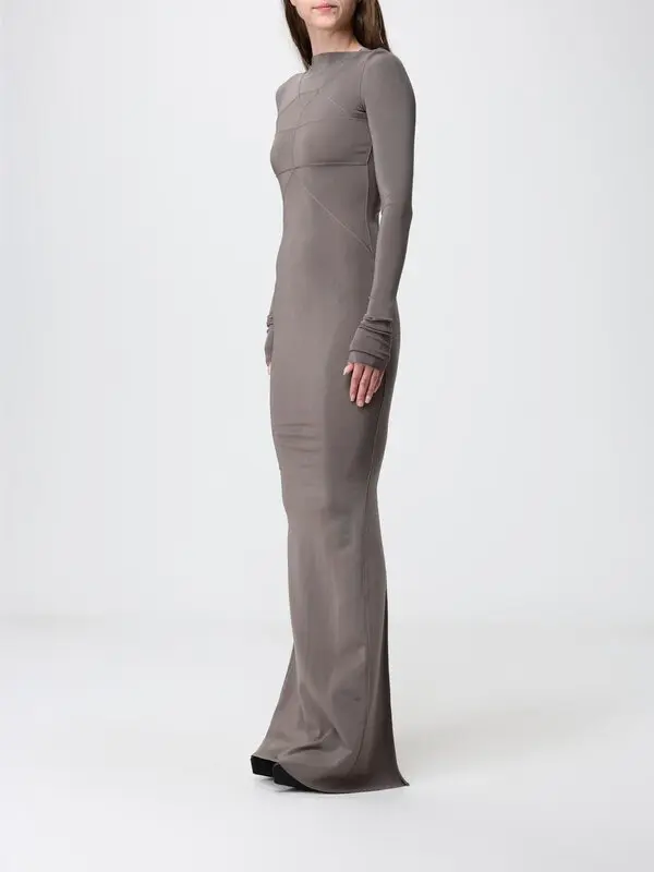 Rick Owens Jersey Dress - Grey