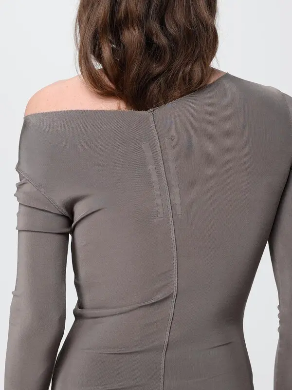 Rick Owens Jersey Dress - Grey