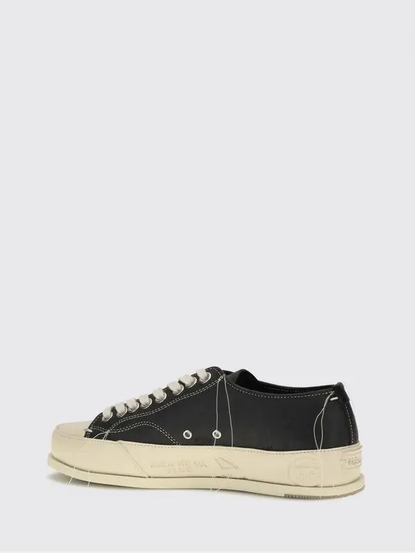 Premiata Vince Calf Leather Low-top Sneakers