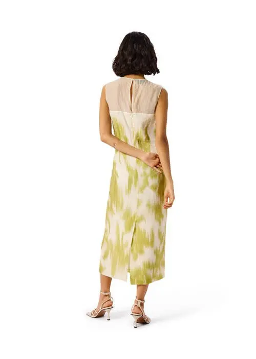 22454328 Sleeveless Round Neck Midi Dress