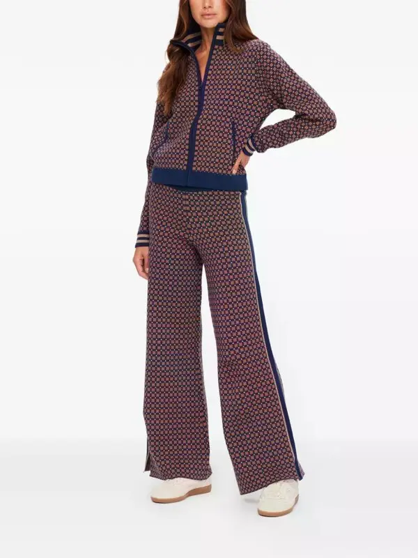 The Upside Lumiere Margot Geometric Track Jacket