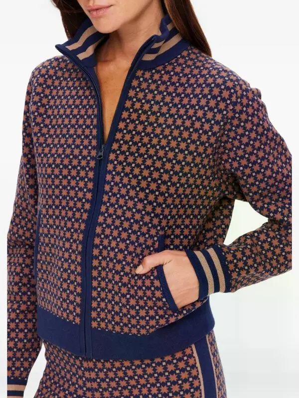 The Upside Lumiere Margot Geometric Track Jacket