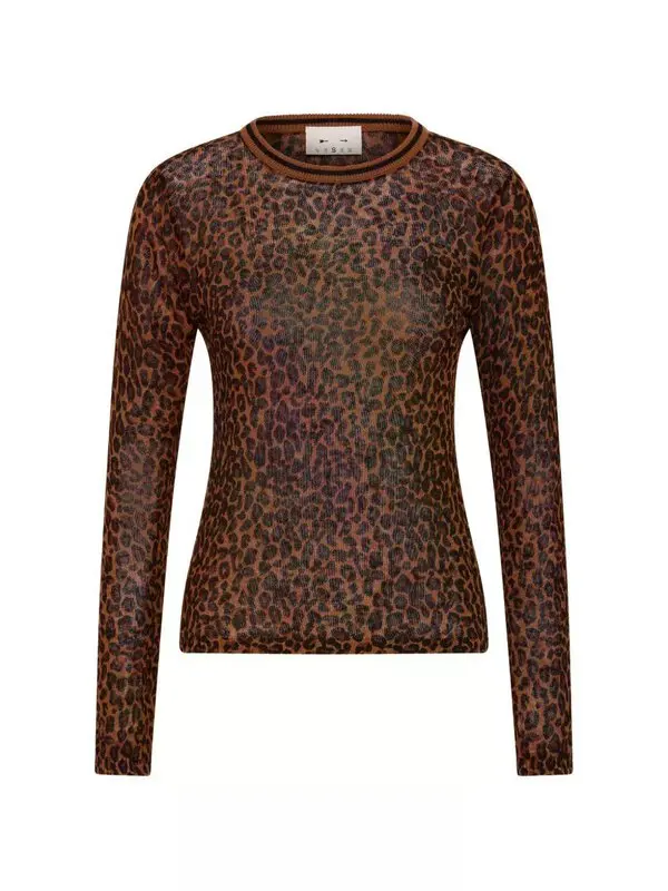 The Upside Ludlow Leopard-print Top
