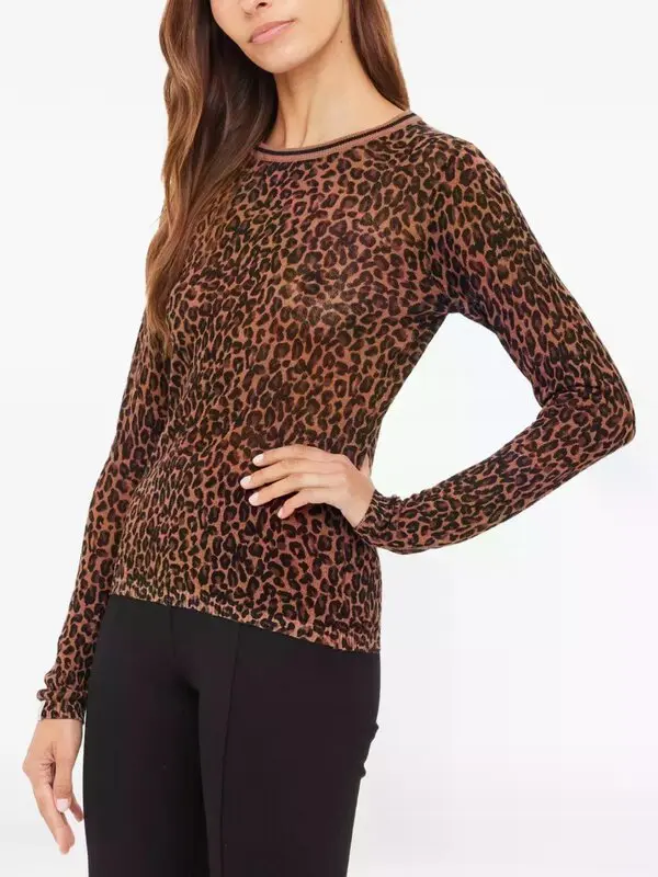 The Upside Ludlow Leopard-print Top