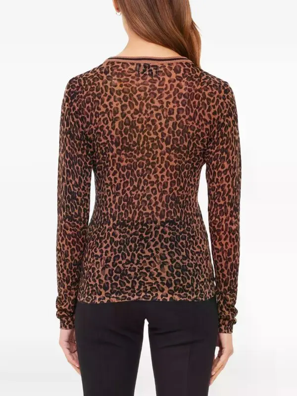 The Upside Ludlow Leopard-print Top