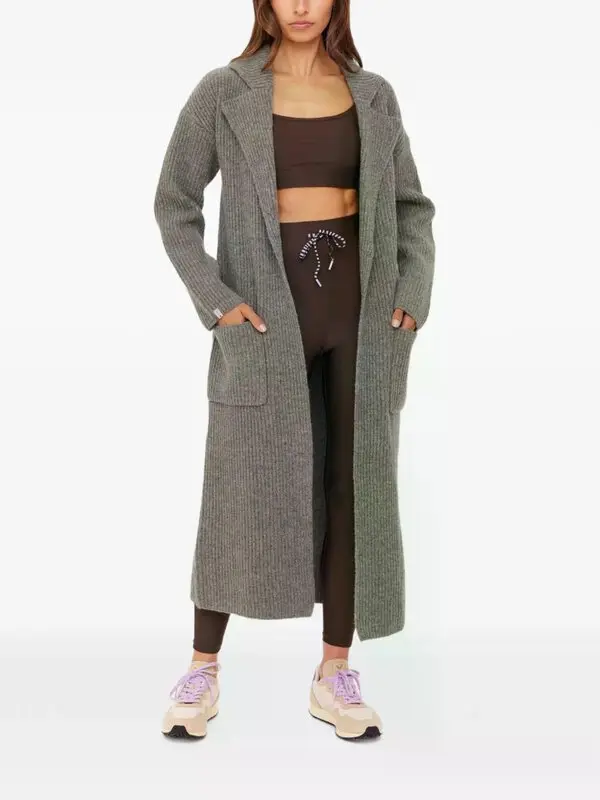 The Upside Ribbed Wool Coat
