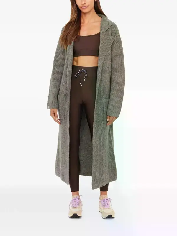 The Upside Ribbed Wool Coat