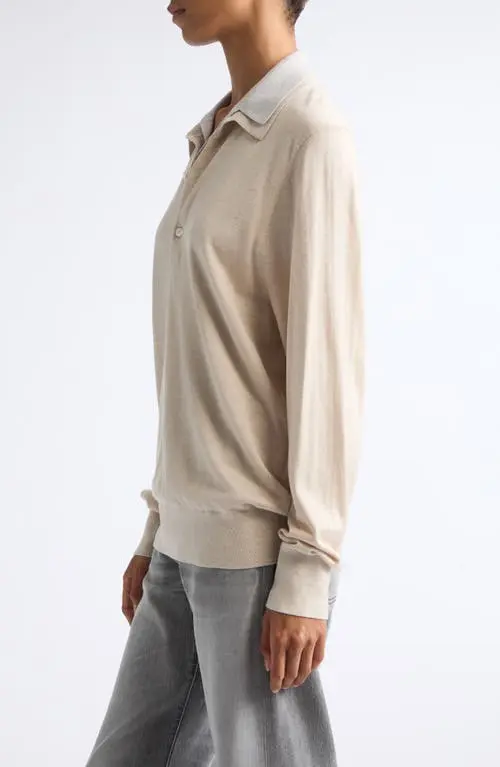 Acne Studios Koyat Layered Silk Blend Sweater