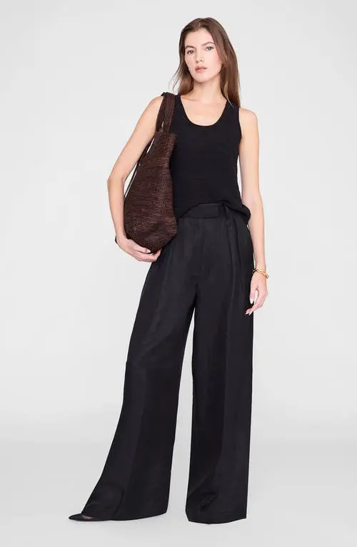 ANINE BING Arie Tank - Black