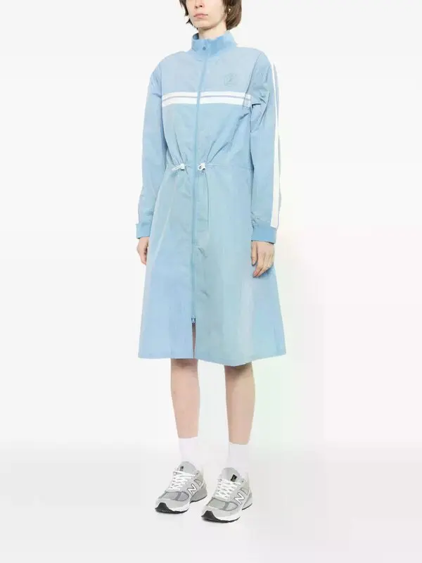 AGNES B. Ribstop Zip-up Dress