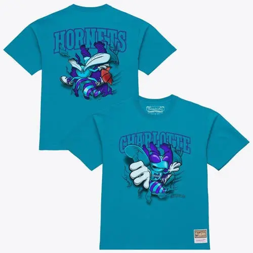 Mitchell & Ness Charlotte Hornets Breakthrough T-shirt