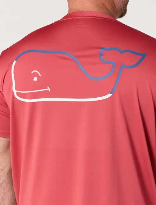 Vineyard Vines Big & Tall Burgee Whale T-shirt