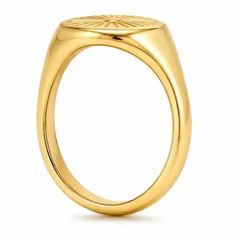 DONATELLO GIAN En Ray Signet Ring