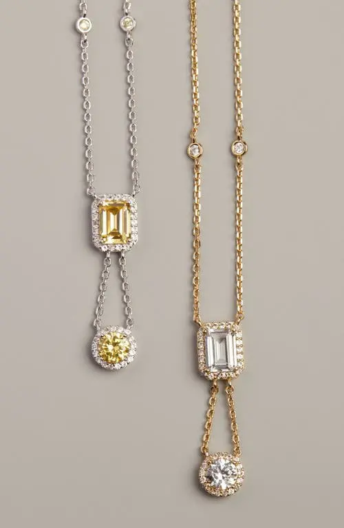 AURATE Lab Grown Edwardian Lariat Necklace