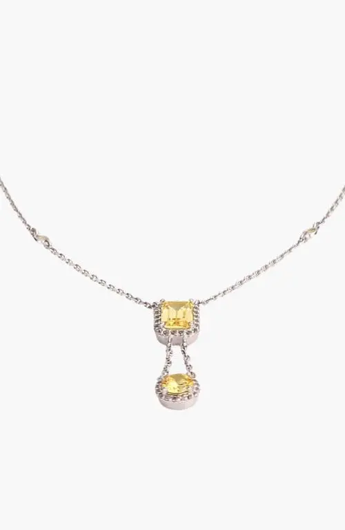 AURATE Lab Grown Edwardian Lariat Necklace
