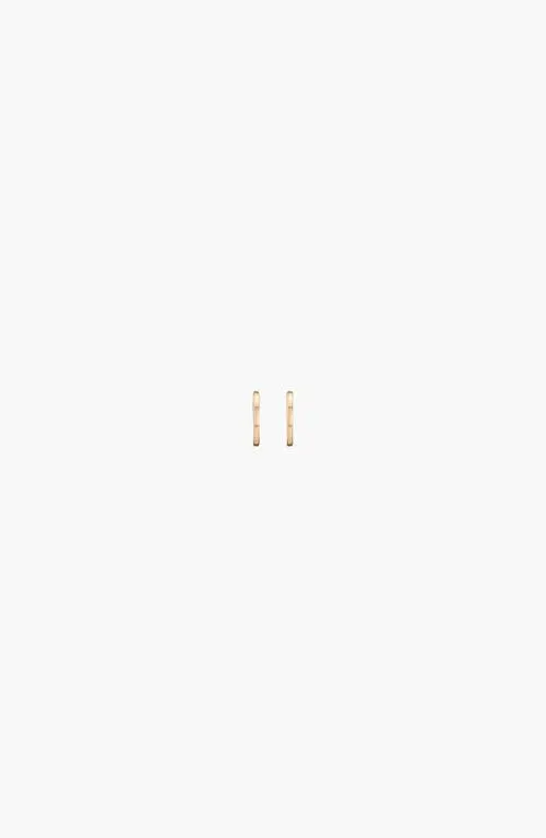 AURATE Hinged Huggie Earrings