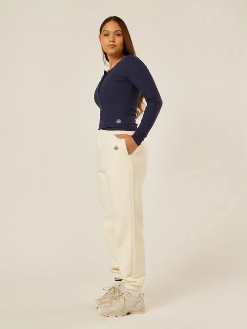 BE ATHLETICA Essential Long Sleeve Henley T-shirt