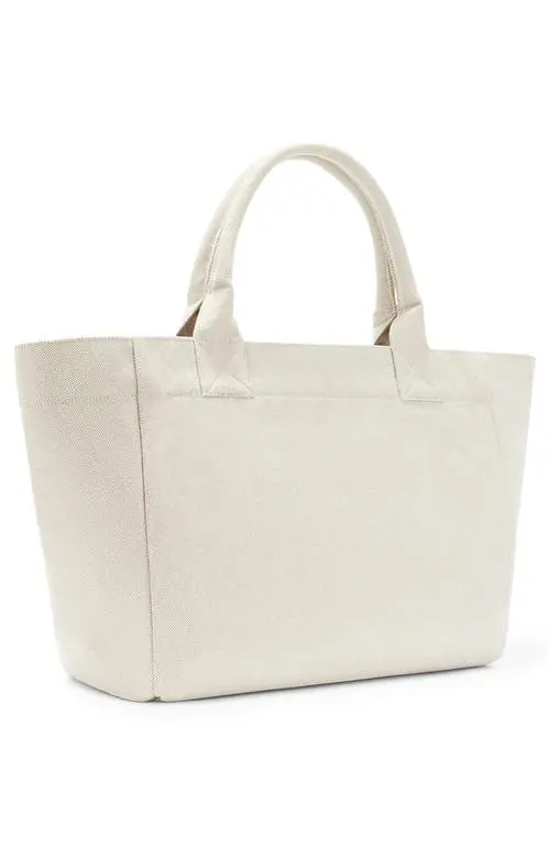 GANNI Medium Trapeze Canvas Shopper Bag With Strawberry Graphic