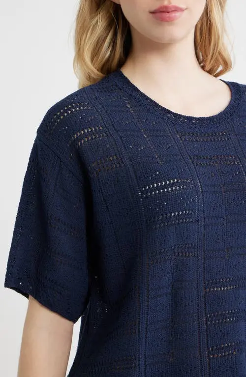Rag & Bone Morgan Pointelle Stitch Sweater