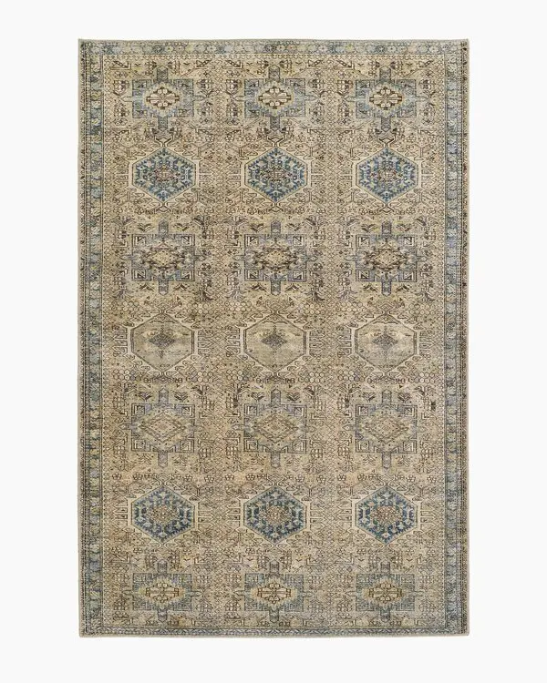 Quince Mckay Performance Rug - Blue
