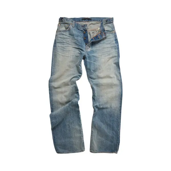 Mastercraft Union Showa Relaxed Natsuhikari Light Jeans - Blue