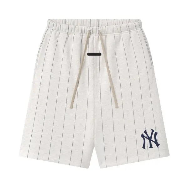 Fear Of God Yankees Pinstripe Sweatshorts - White