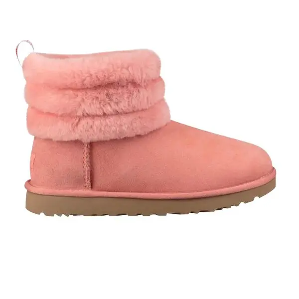 UGG Wmns Classic Mini Fluff Quilted Boot 'lined - Pink