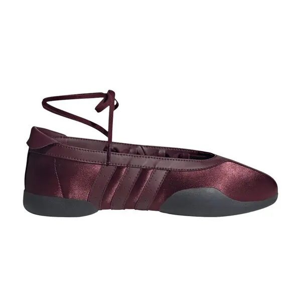Adidas Ballet Sneakers With Ribbon Fastening - Red