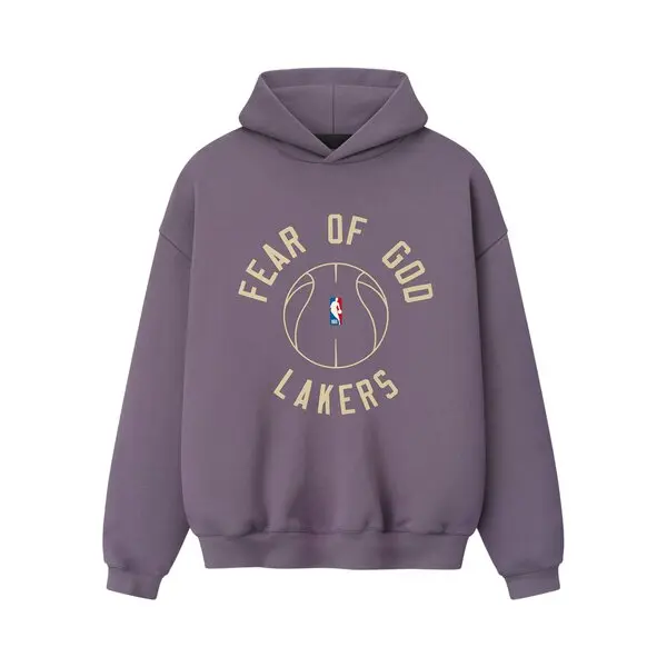 Fear Of God Lakers X Barkley Hendricks 90s Hoodie - Brown