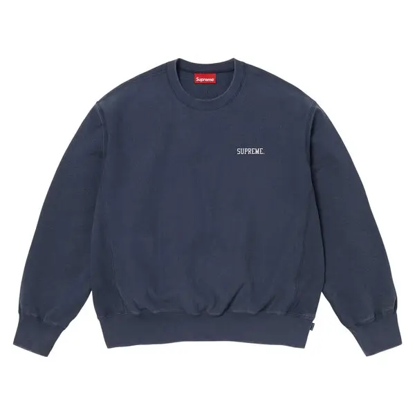 Supreme Washed Crewneck Sweatshirt
