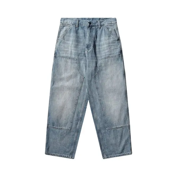 Carhartt Work In Progress Og Double Knee Pants - Blue