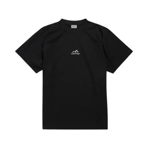 Balenciaga Medium Fit T-shirt - Black