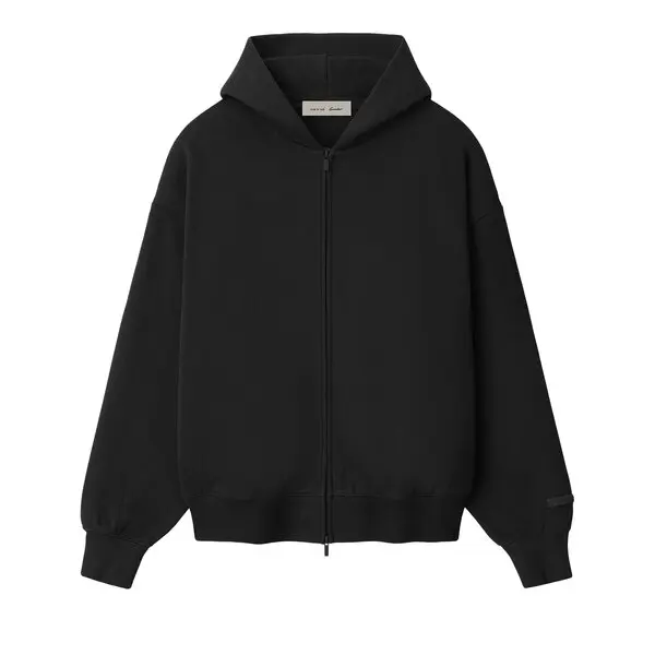 Fear Of God Classic Zip-up Hoodie - Black