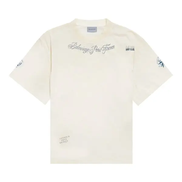 Balenciaga Short-sleeve Top 'ivory