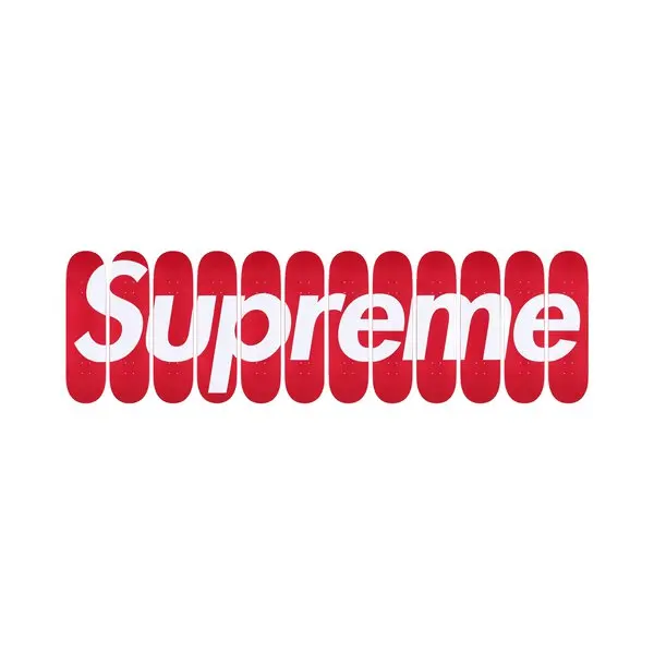Supreme Box Logo Skateboards - Red