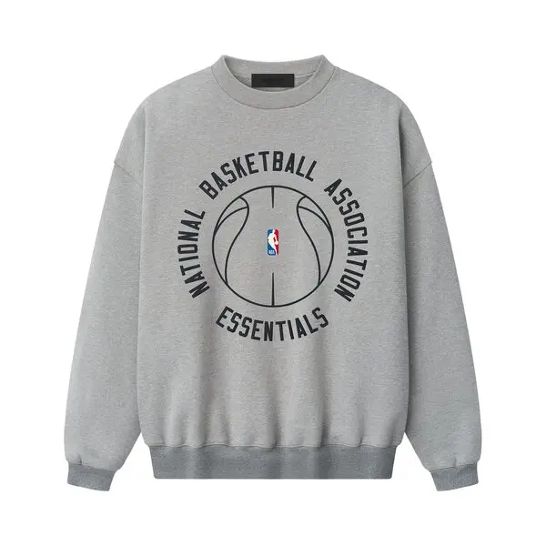 Fear Of God Nba X Barkley Hendricks 90s Crewneck - Grey