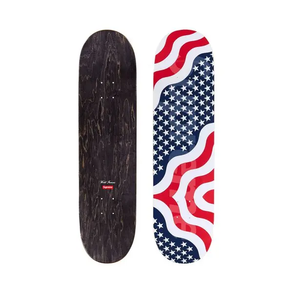 Supreme Flag Skateboard 8.25 X 32